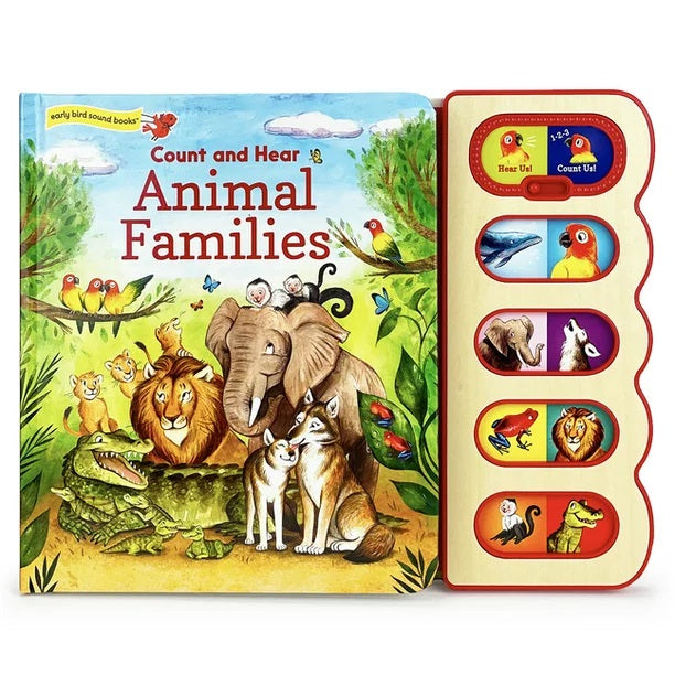 A.B. Publishing Count and Hear Animal Families Book 9781646381852 ...