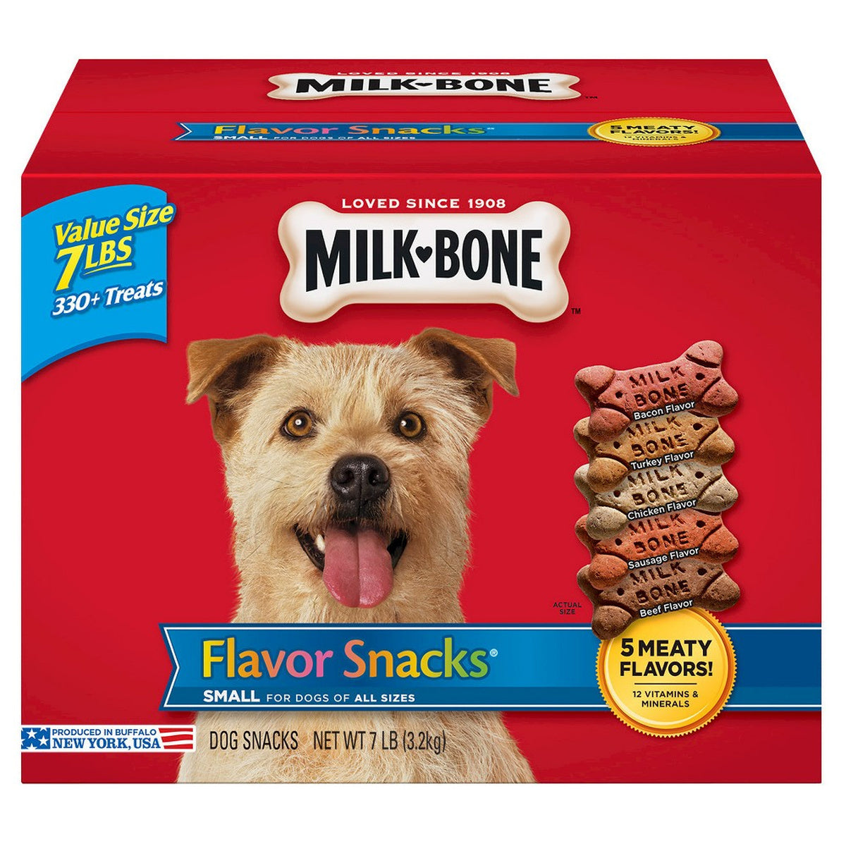 Milk Bone Flavor Snacks Dog Treats Small Medium Sized Dogs 7 Pound