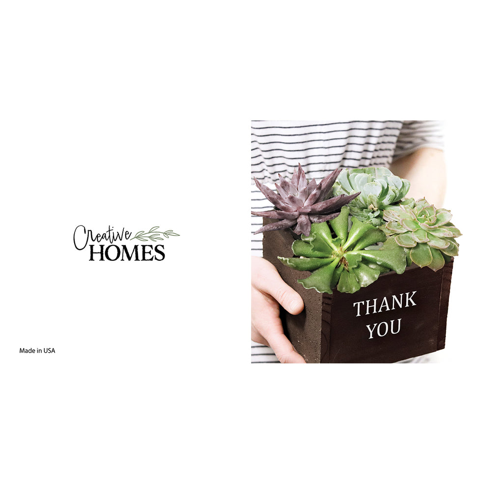 Creative Homes Inspirational Cards Thank You Succulents CH2209 – Good's ...