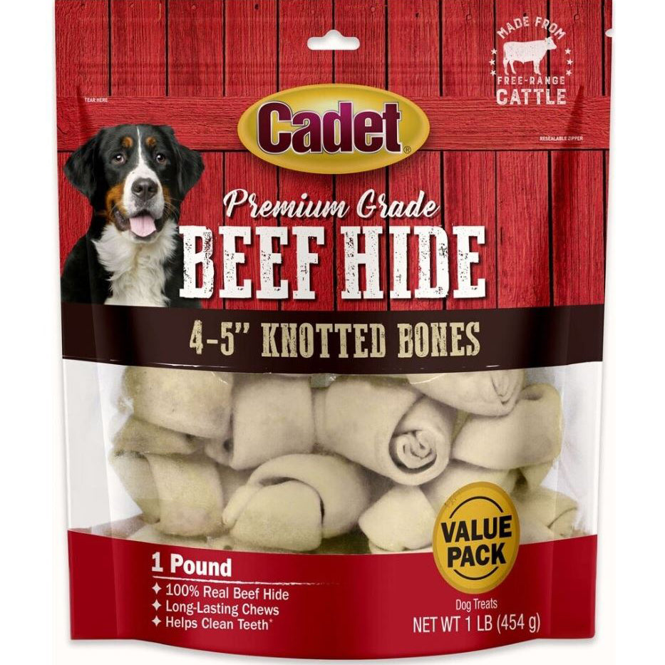 Cadet Premium Grade Beef Hide Knotted Bones 10051-20\06967 – Good's ...