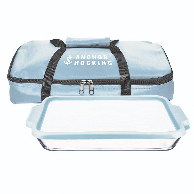 Anchor Hocking 3-Piece Baking Dish and Tote Set 13216L20 – Good's Store ...