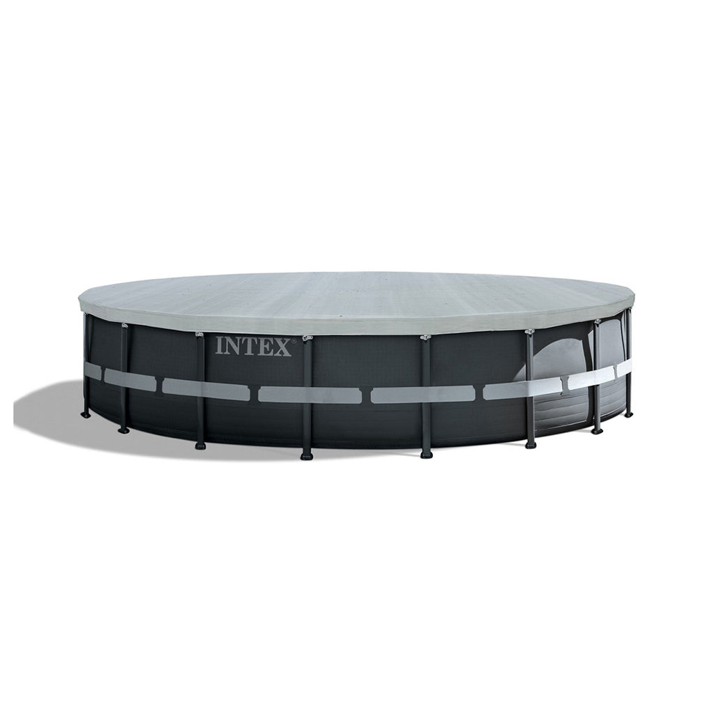 Intex Deluxe Pool Cover for 18' Round Swimming Pools 28041E – Good's ...