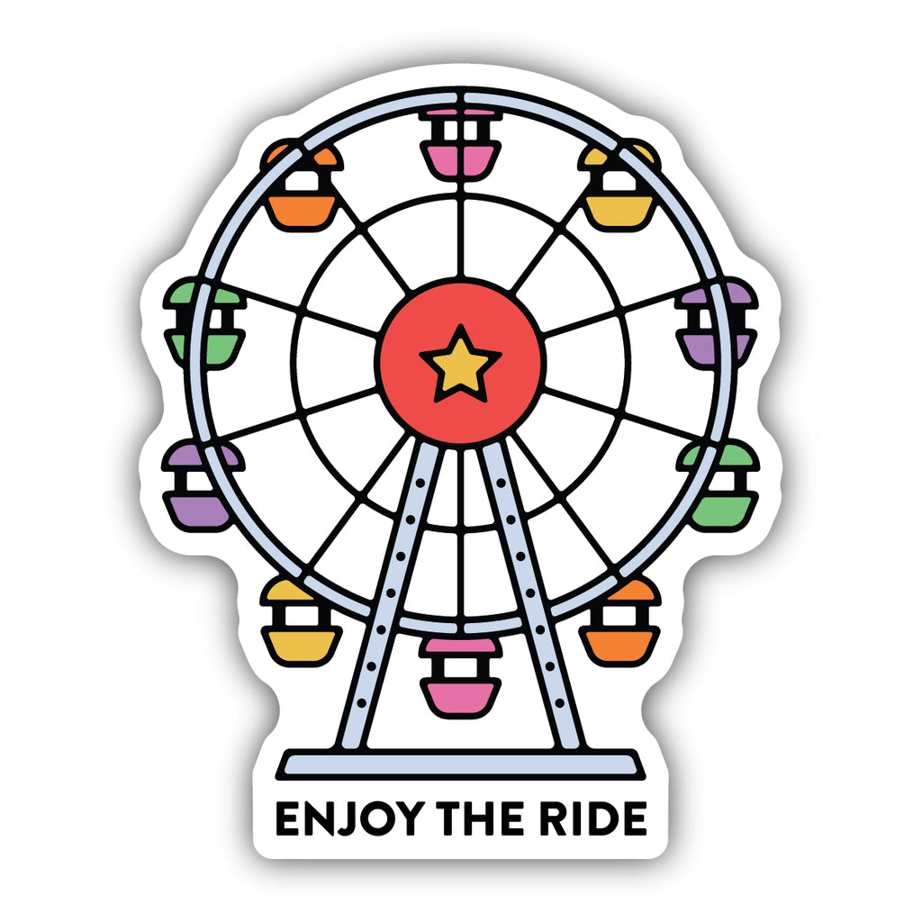 Stickers Northwest Enjoy the Ride Ferris Wheel Sticker 2822-LSTK – Good ...