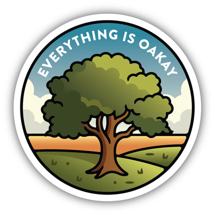 Stickers Northwest Everything Is Oakay Sticker 3108-LSTK – Good's Store ...