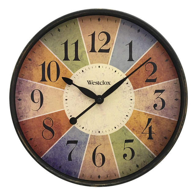 Westclox Multicolor Dial Wall Clock 32897 – Good's Store Online