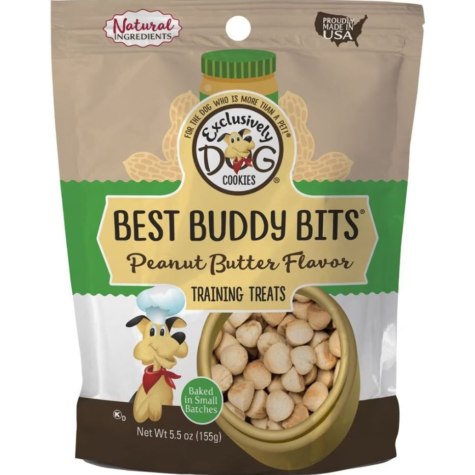 Exclusively Dog Peanut Butter Best Buddy Bits Training Treats 44300 ...