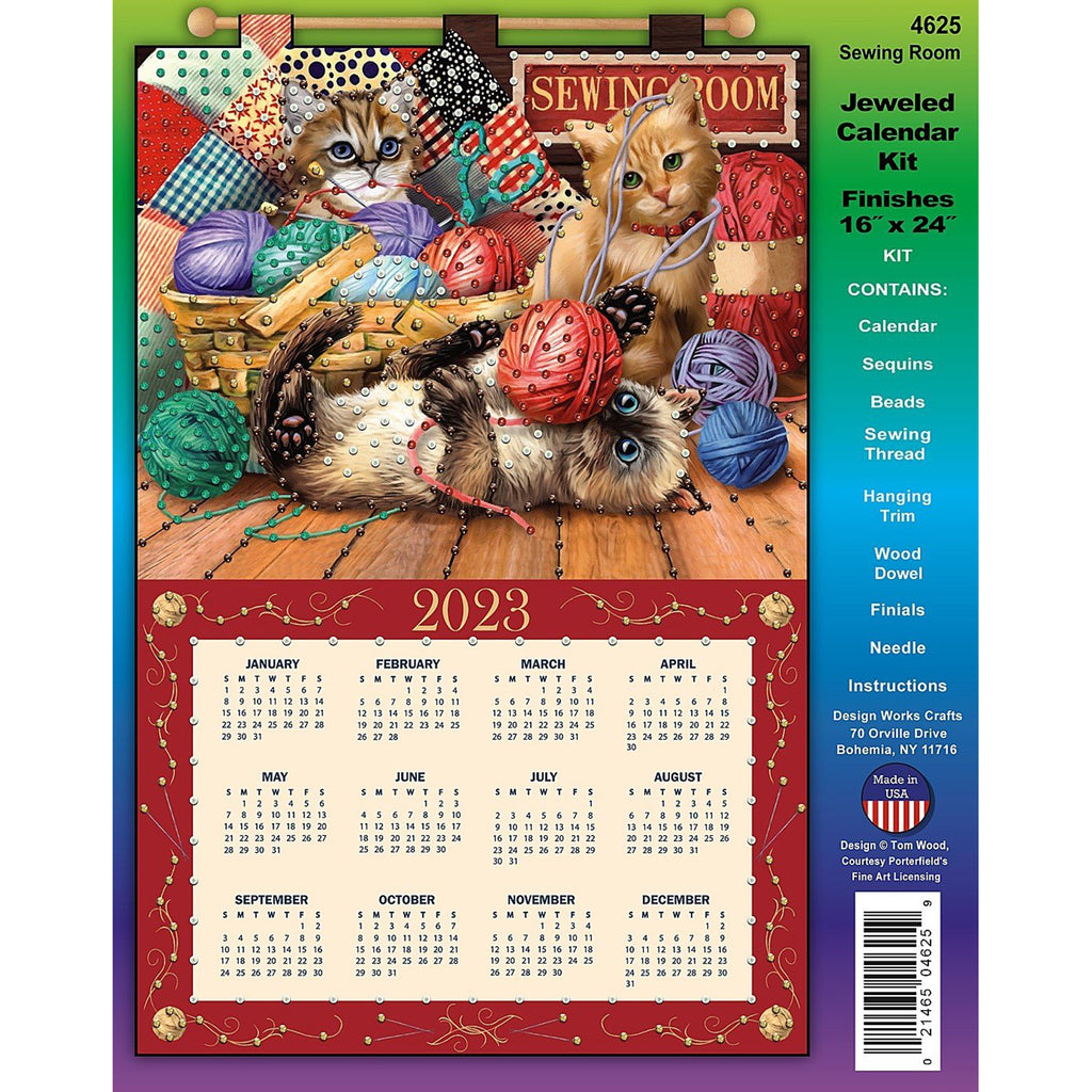Design Works Sewing Room 2023 Sequin Calendar 4625 – Good's Store Online