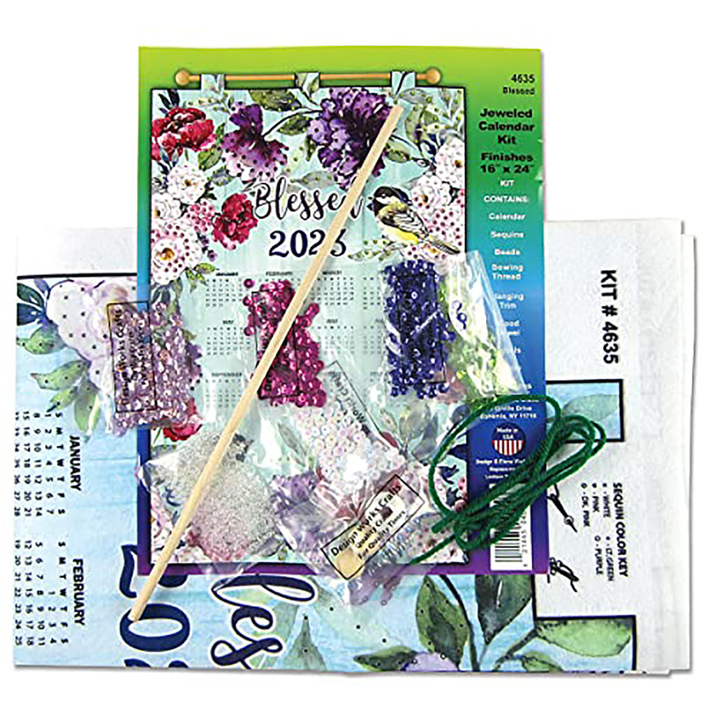 Design Works Blessed 2023 Sequin Calendar 4635 – Good's Store Online
