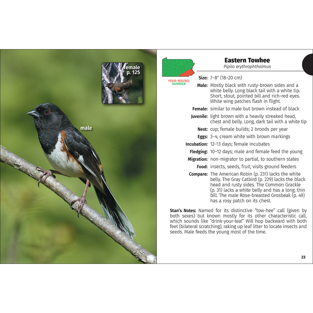 AdventureKEEN Birds of Pennsylvania Field Guide 50882 – Good's Store Online