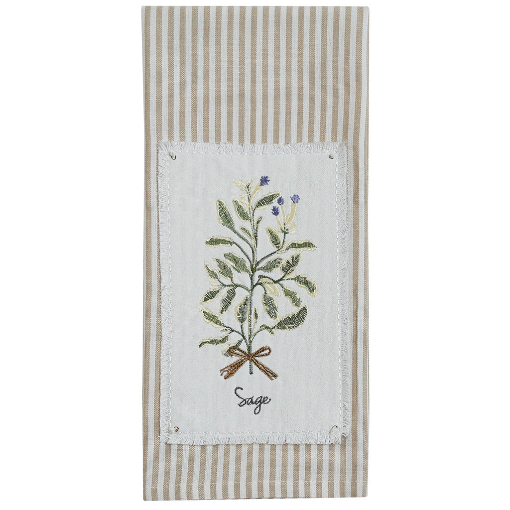 Park Designs Sage Embroidered Dishtowel 7499-965 – Good's Store Online