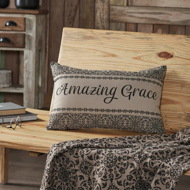 VHC Brands Custom House Jacquard Amazing Grace Pillow 84607 – Good's ...