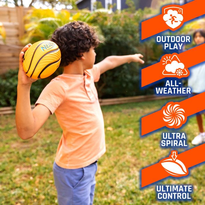 Franklin Nerf Spiral Grip Mini Foam Football 92094 – Good's Store Online