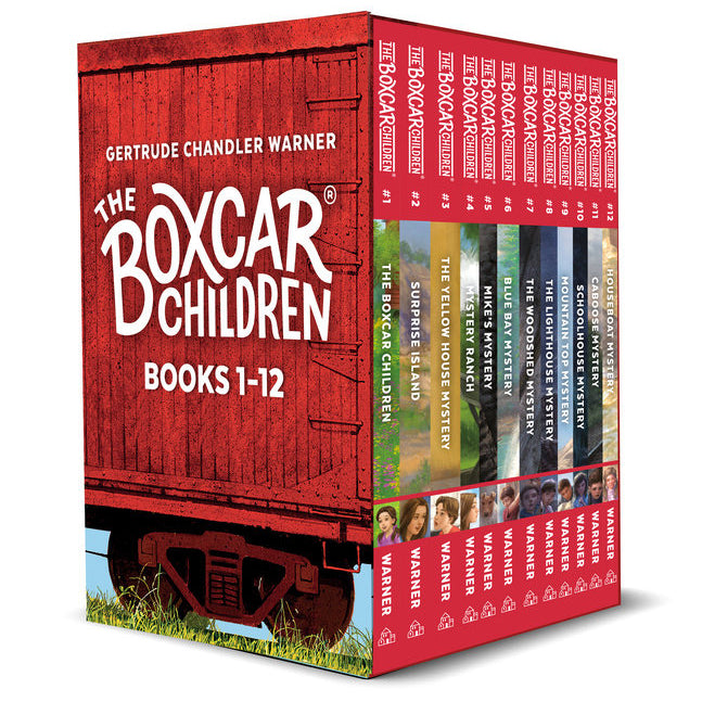 Penguin Random House The Boxcar Children Mysteries Books 1-12 Boxed Set ...
