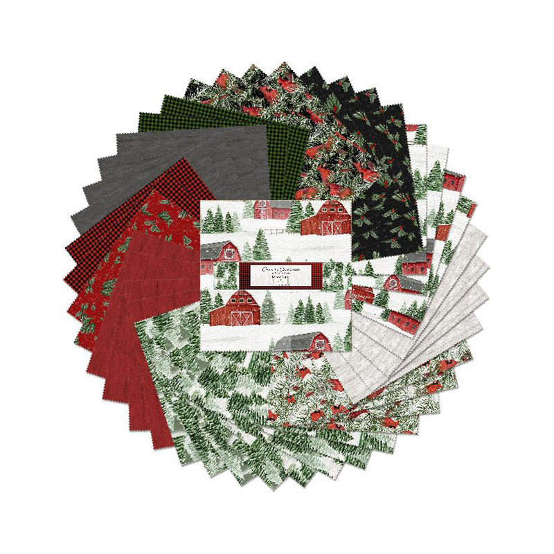 Wilmington Prints Country Cardinals Collection 10 Karat Cotton Fabric ...