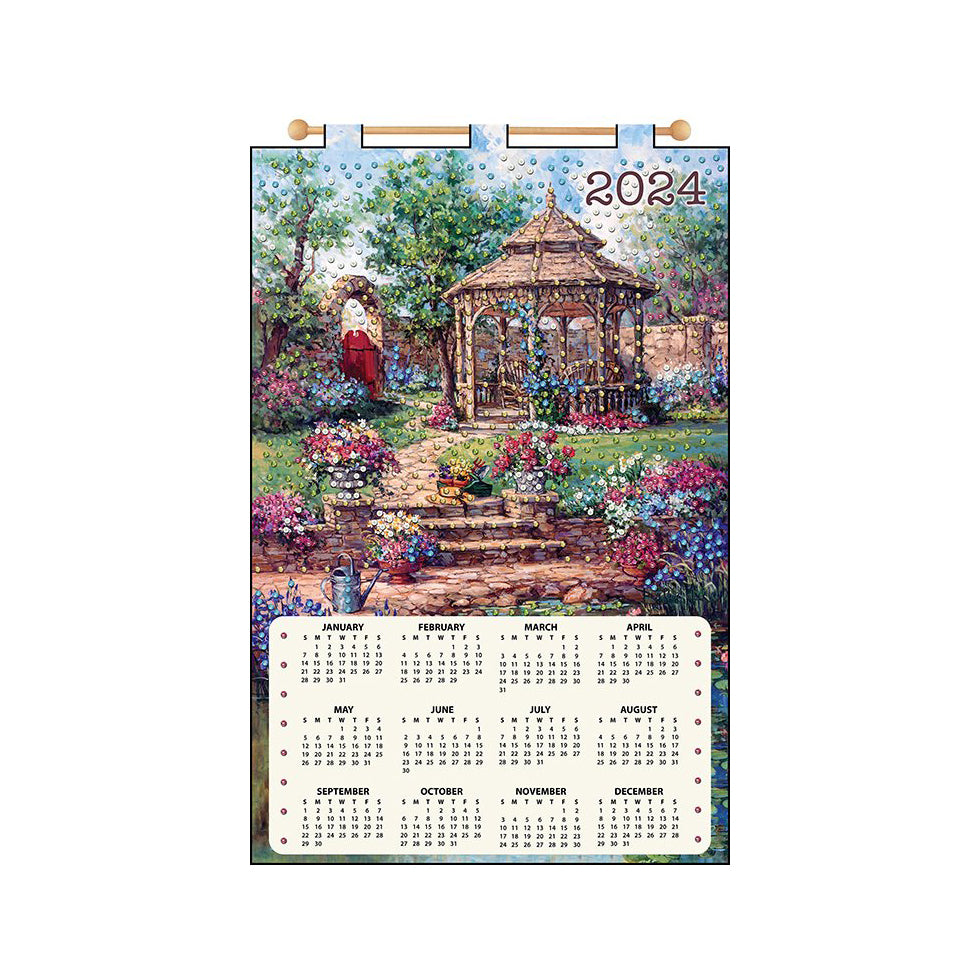 Design Works Gazebo 2024 Sequin Calendar 4708 – Good's Store Online