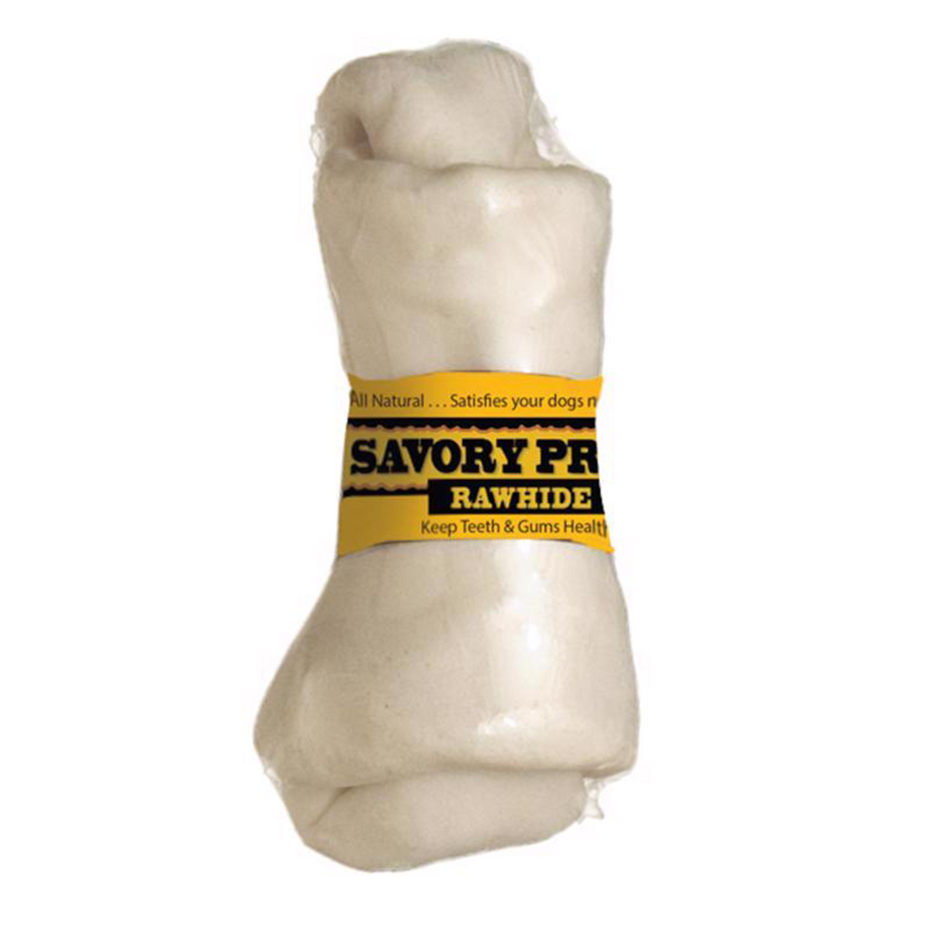 Savory Prime Knotted Natural Raw-Hide Bone 4-5 in. 907 – Good's Store ...