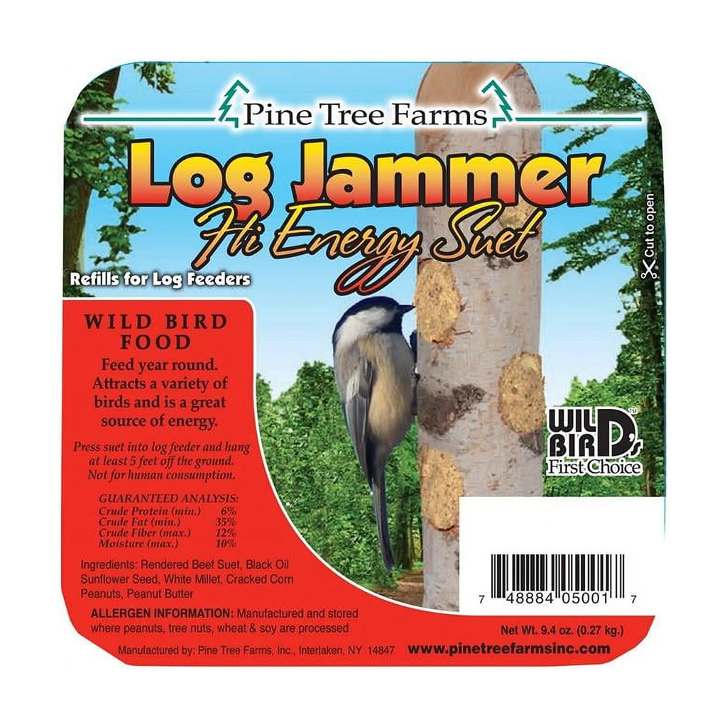 Pine Tree Farms Log Jammer Hi-Energy Suet Plugs 5001 – Good's Store Online