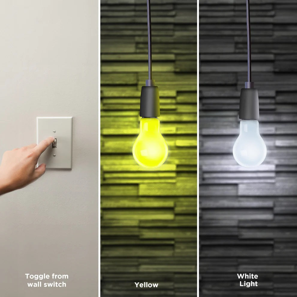 Feit 60W Color Selectable A19 LED Bug Light OM60BUG950LEDIR – Good's ...