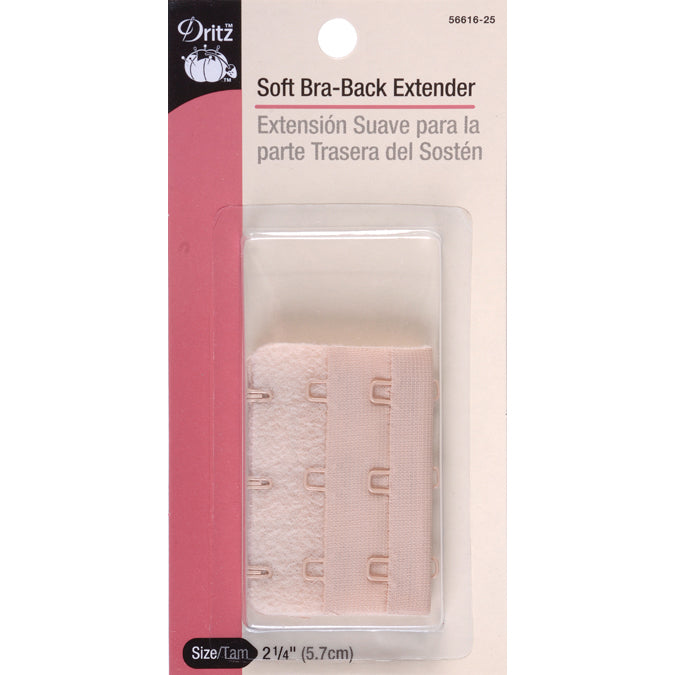 Dritz 3-Hook Beige Soft Bra-Back Extender S-56616 – Good's Store Online