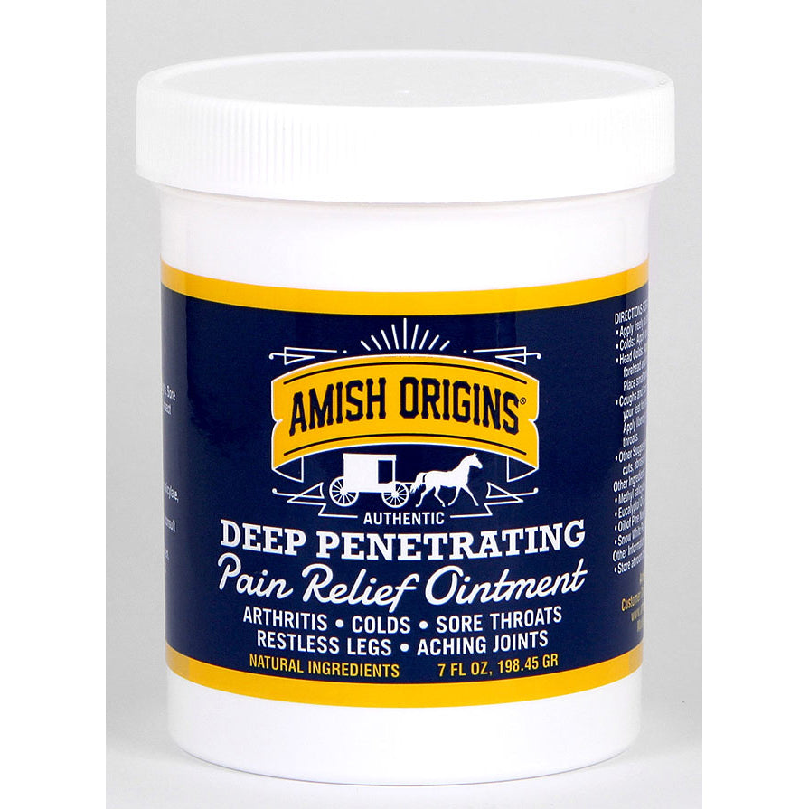 Amish Origins Deep Penetrating Pain Relief Ointment 7 oz – Good's Store ...