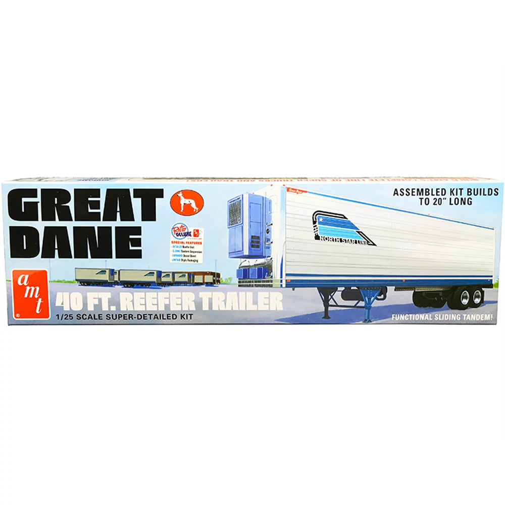 AMT Great Dane 40 Ft. Reefer Trailer Model Kit AMT1249 – Good's Store ...