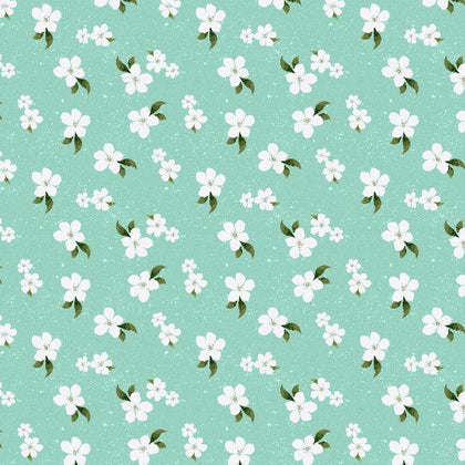 Wilmington Prints Sunlit Serenade Collection Small Floral Cotton Fabric ...
