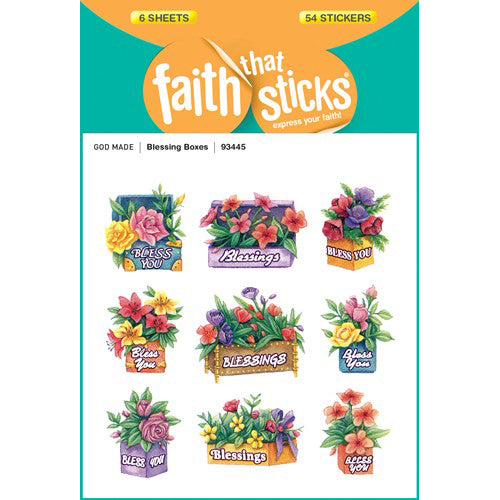 Faith That Sticks Blessing Boxes Stickers 93445 – Good's Store Online