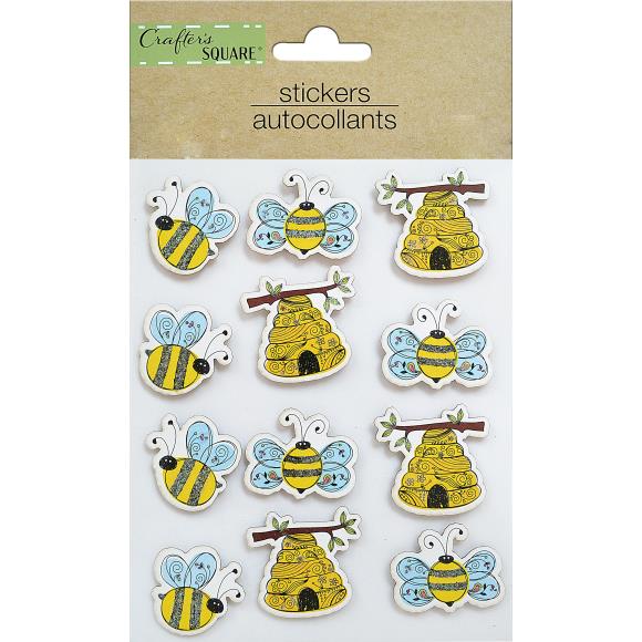 Little Birdie Sparkle Buzz 3D Stickers CR83672 – Good's Store Online