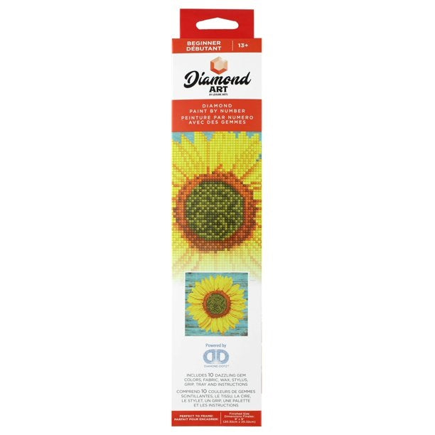 Leisure Art Beginner Diamond Art Kit Sunflower DMA50446 – Good's Store ...