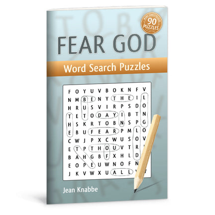 Christian Light Publications Fear God Word Search Puzzle 334310 – Good ...