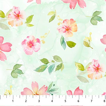 Northcott Fabrics Sweet Surrender Collection Floral Toss Cotton Fabric ...