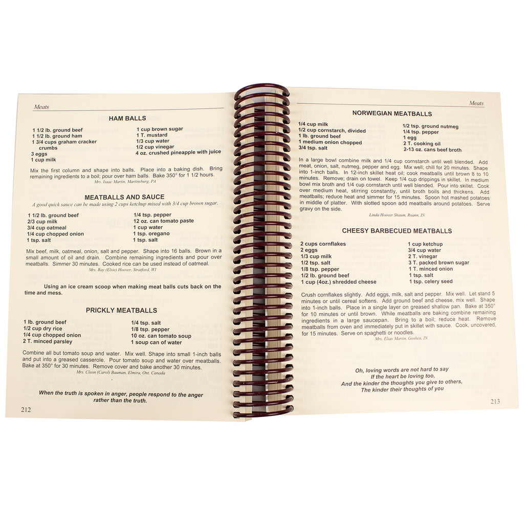 Mennonite Cookbooks- The Basic and More – Good's Store Online