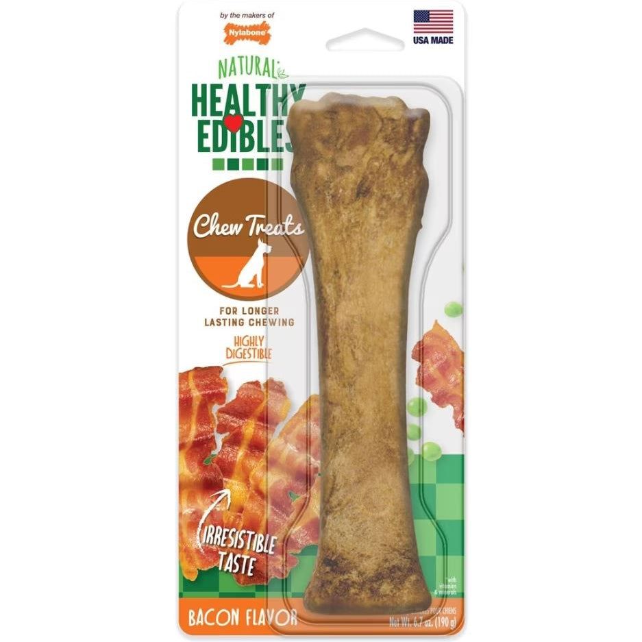 Nylabone Healthy Edibles Bacon Bones NEB – Good's Store Online