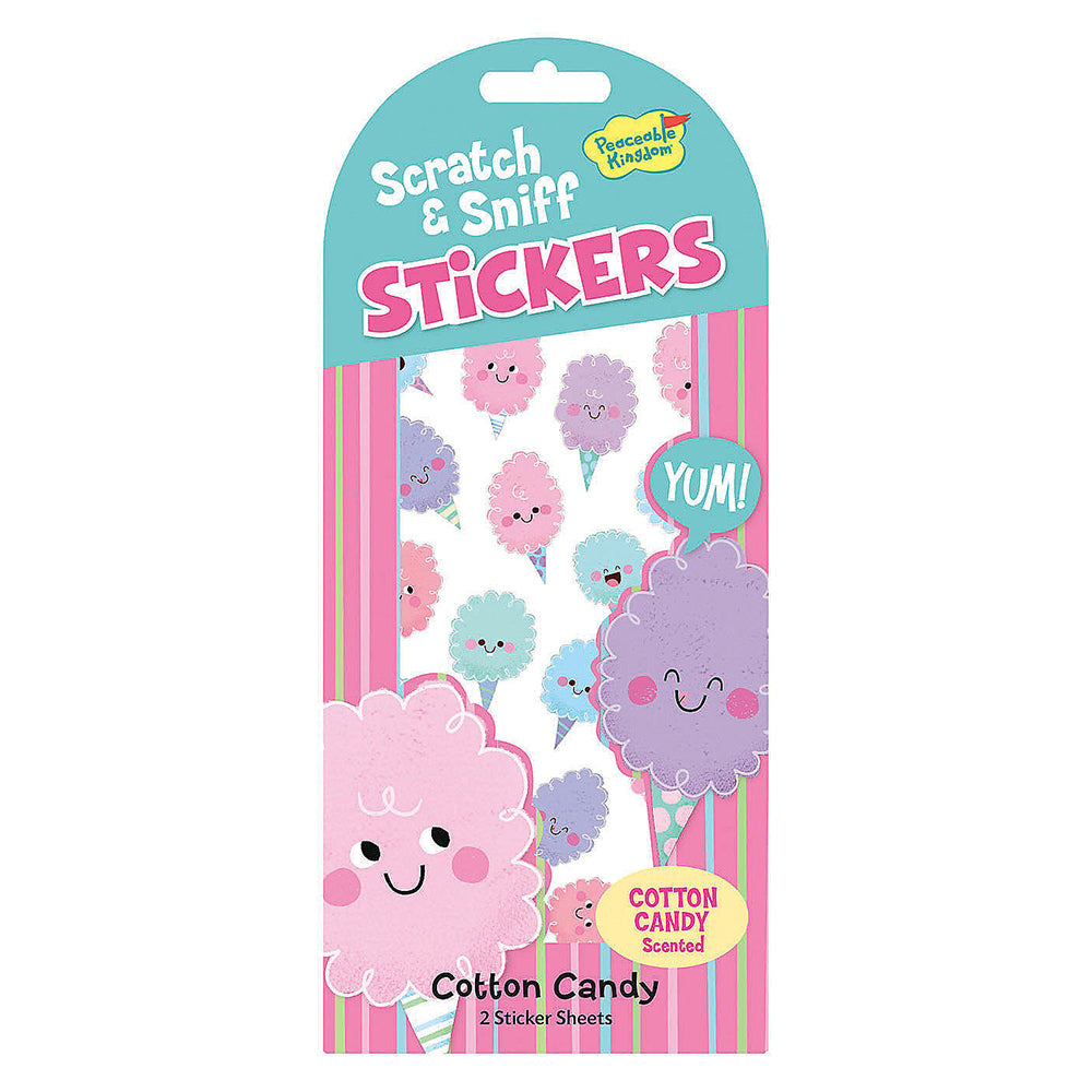 Peaceable Kingdom Cotton Candy Scratch & Sniff Stickers STK97 – Good's ...