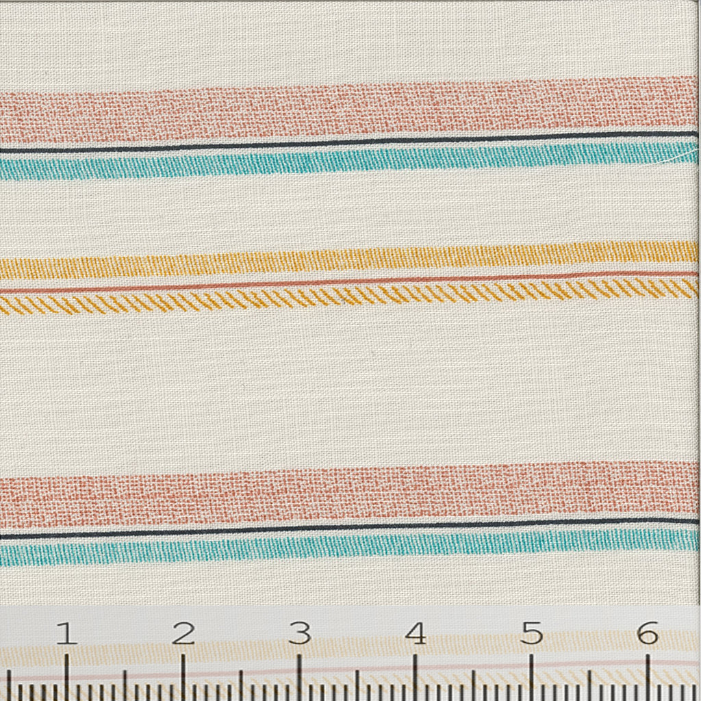 Sally's Fabric Linen Blend Stripe Print Fabric 11413 – Good's Store Online