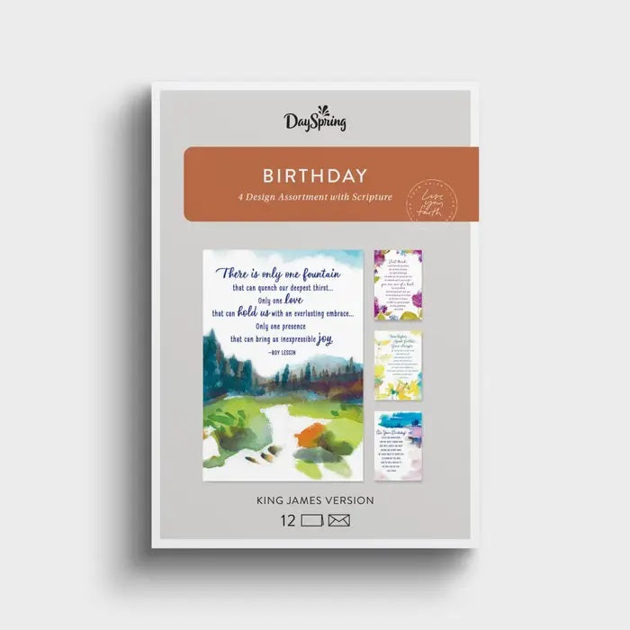 Dayspring Roy Lessin Birthday Boxed Cards U1200 – Good's Store Online