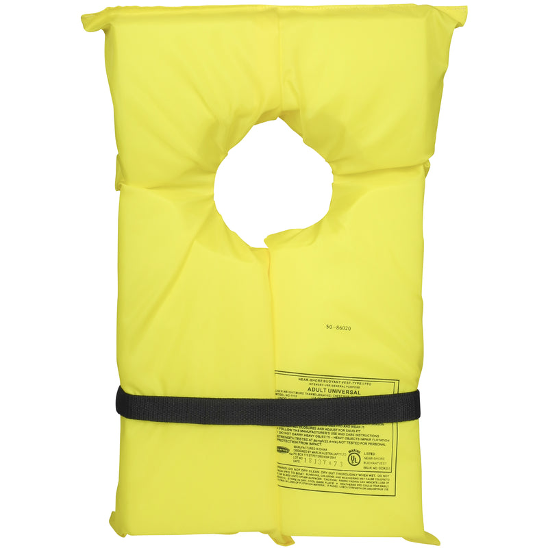 Seachoice Adult Sizes Yellow Life Jacket 86020 & 86080 – Good's Store ...