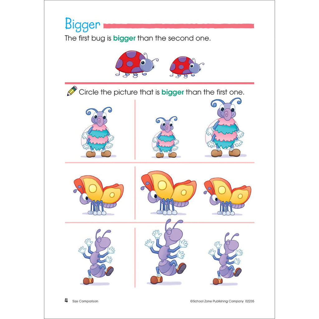 School Zone Preschool Basics Workbook 02235 – Good's Store Online