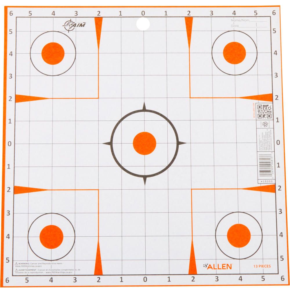 The Allen Company EZ Aim Paper Shooting Targets 15333 – Good's Store Online