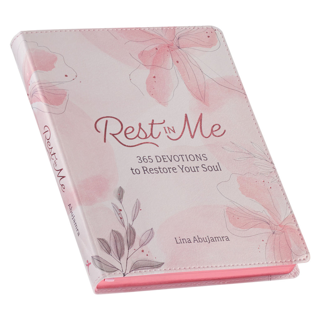 Christian Art Gifts Rest in Me Devotional DEV224 – Good's Store Online