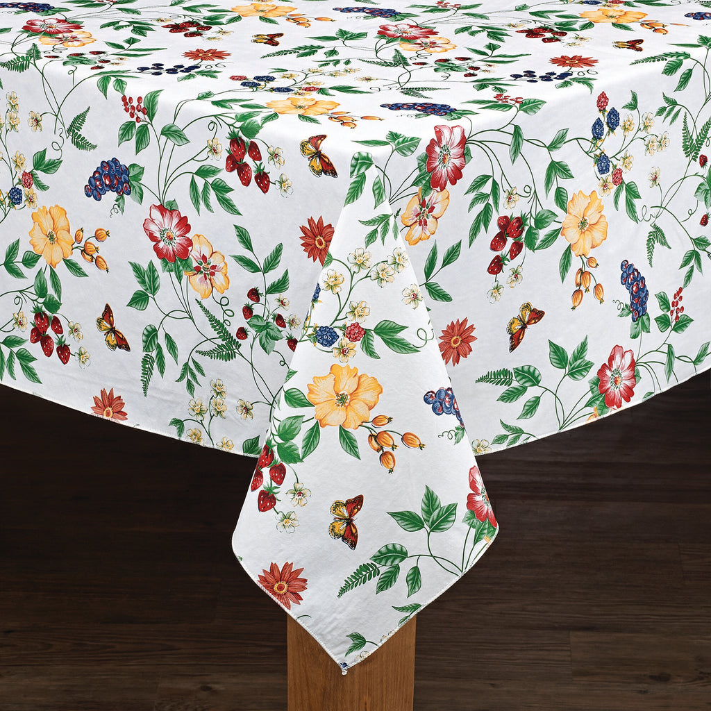 Lintex Linens Enchanted Garden Vinyl Tablecloth – Good's Store Online