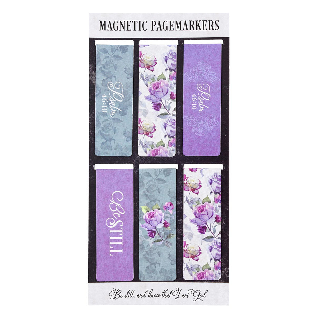 Christian Art Gifts Be Still Magnetic Bookmarks Set MGB058 – Good's ...