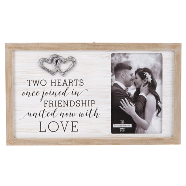 Ganz Two Hearts Bridal Photo Frame Plaque ER79001 – Good's Store Online
